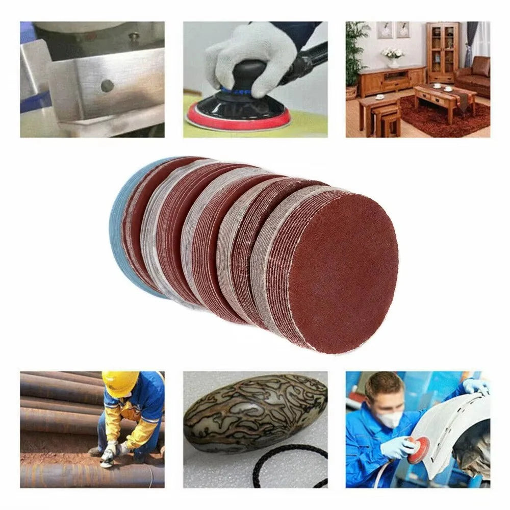 50 Pack 150mm Hook It Disc MIXED GRITS P80- P3000 – POR-15 New Zealand