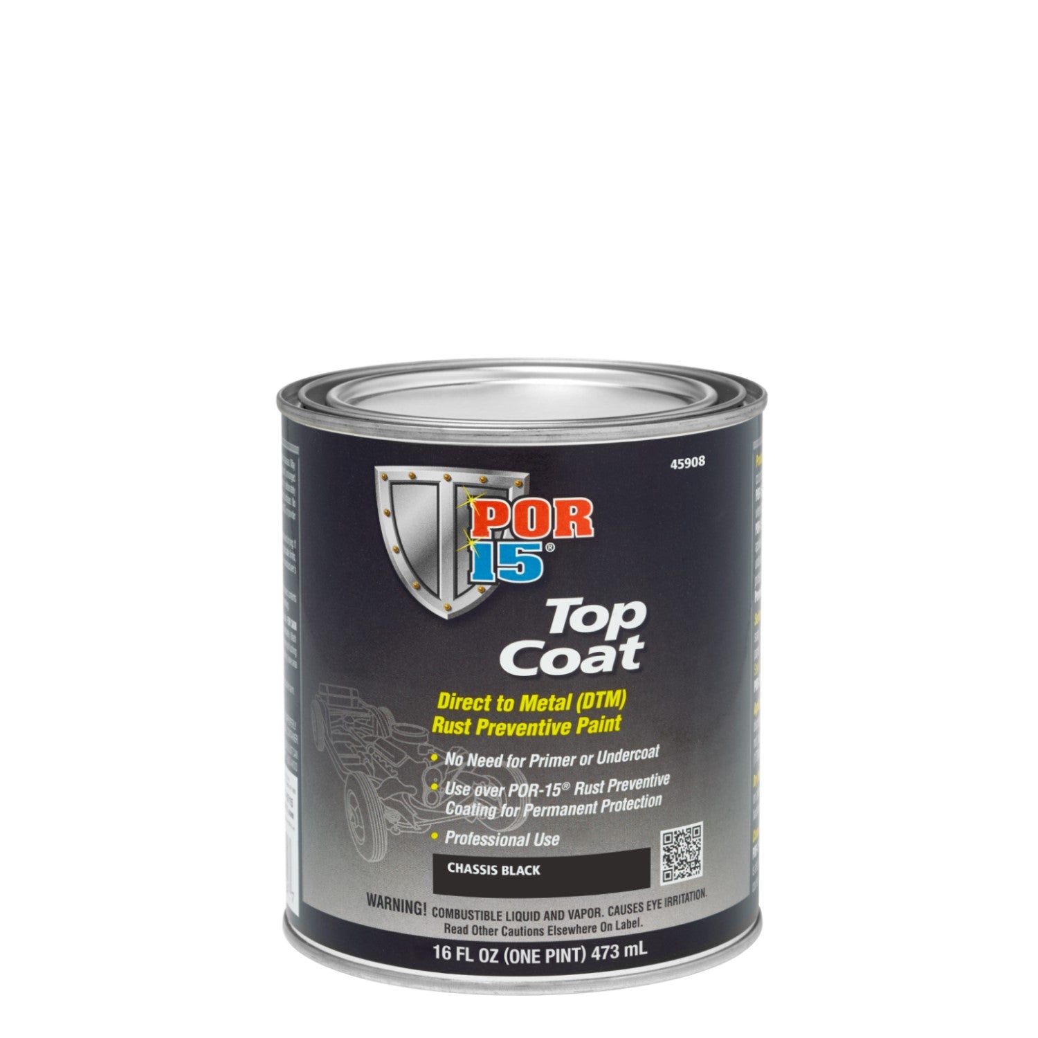 Top Coat | Chassis Black - Pint – POR-15 New Zealand